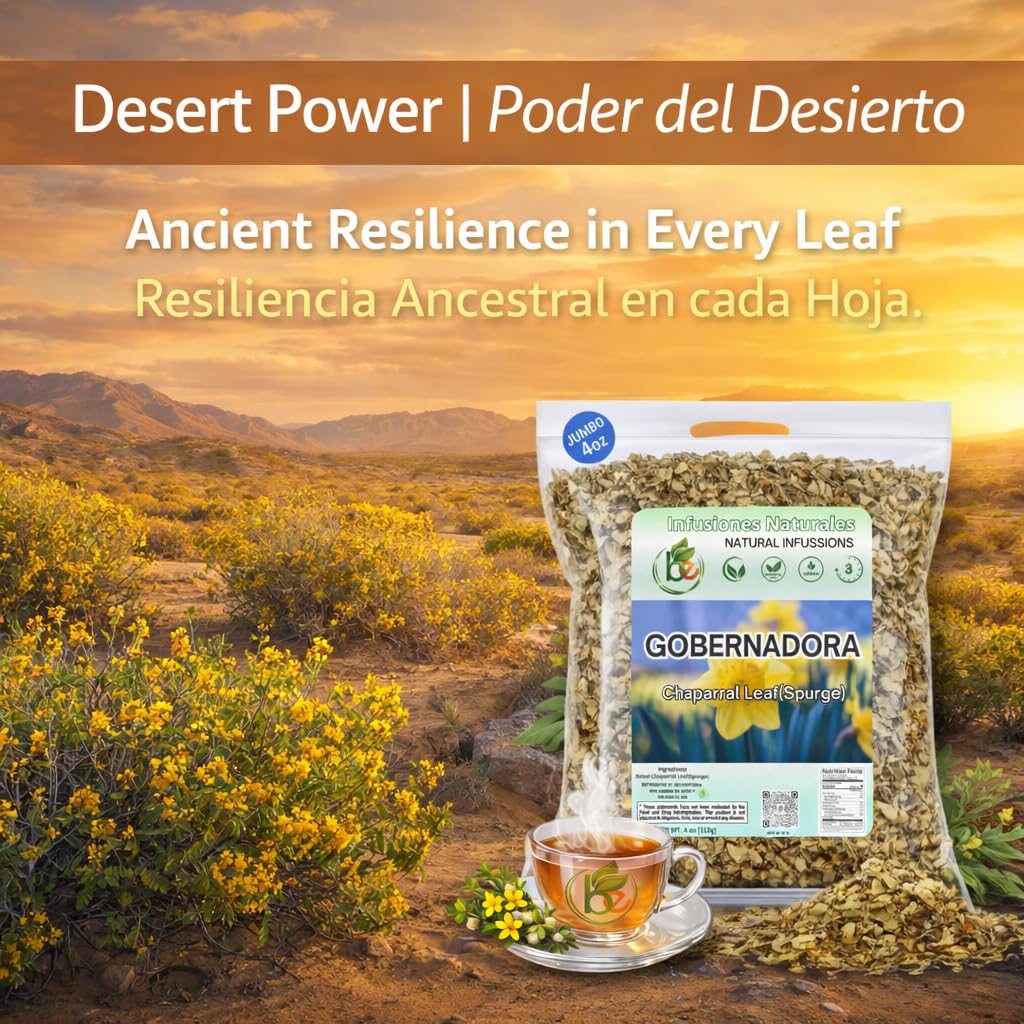 caffeine-free Chaparral Leaf tea