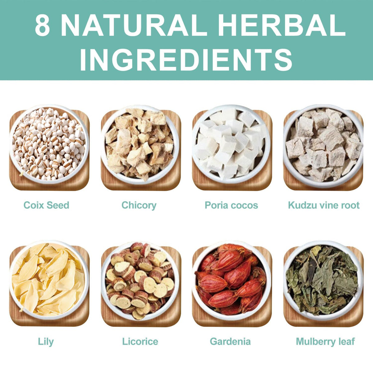 Caffeine-free chicory and gardenia blend