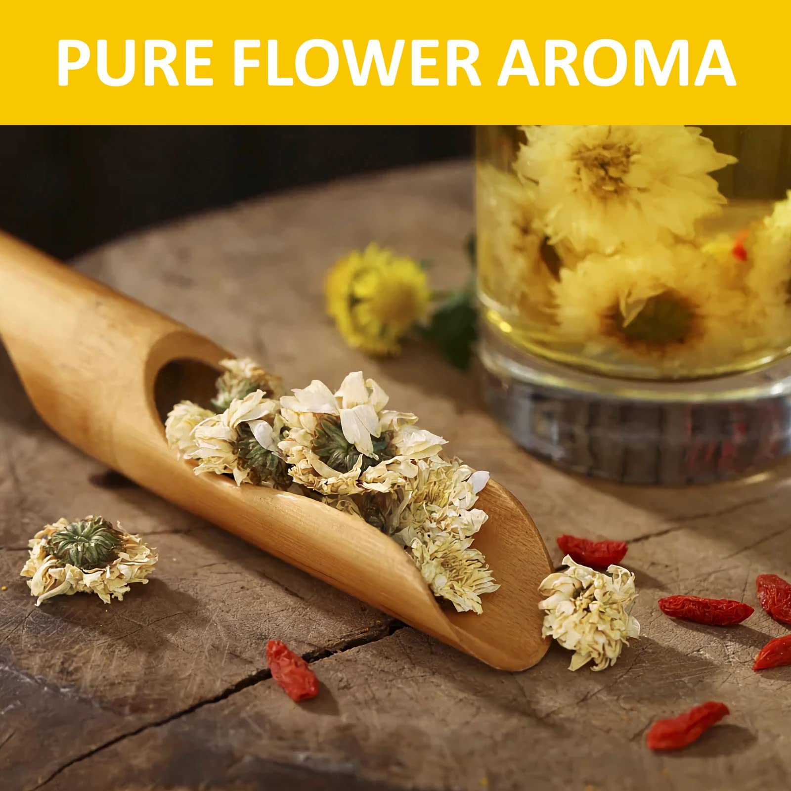 caffeine-free chrysanthemum tea blend