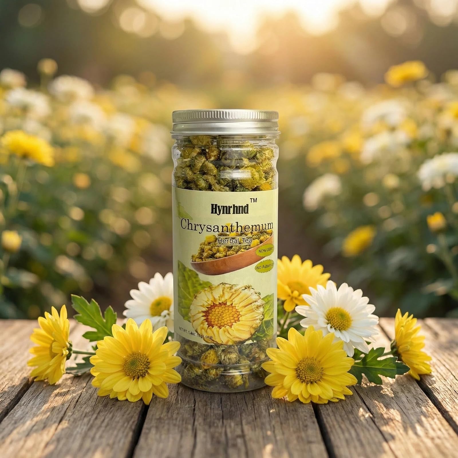 caffeine-free chrysanthemum tea blend