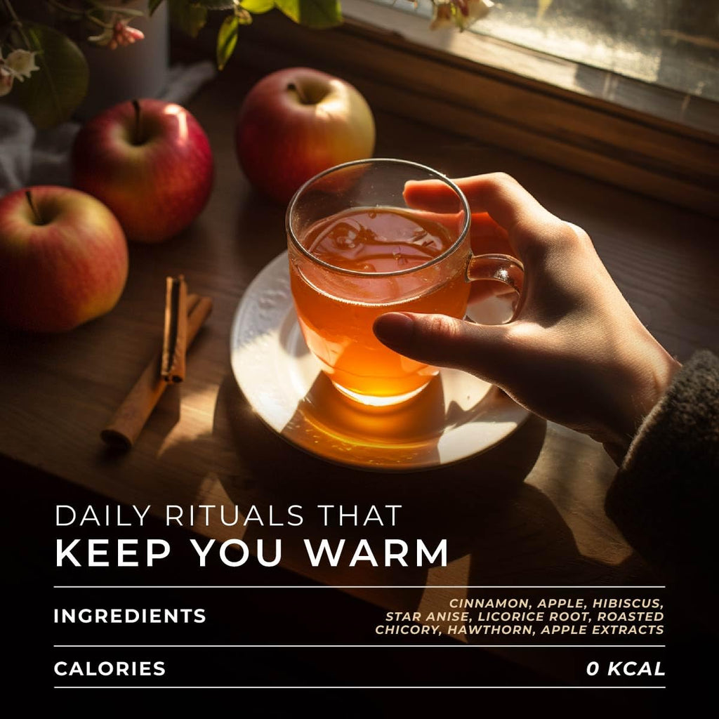 caffeine-free cinnamon apple infusion