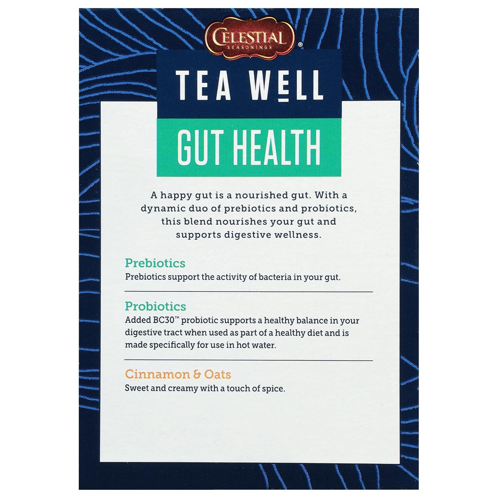 caffeine-free cinnamon oat tea