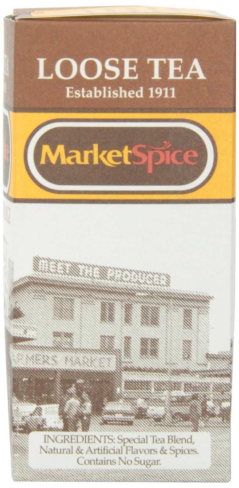 Caffeine-free Cinnamon-Orange tea option