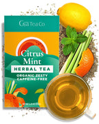 caffeine free citrus mint herbal tea