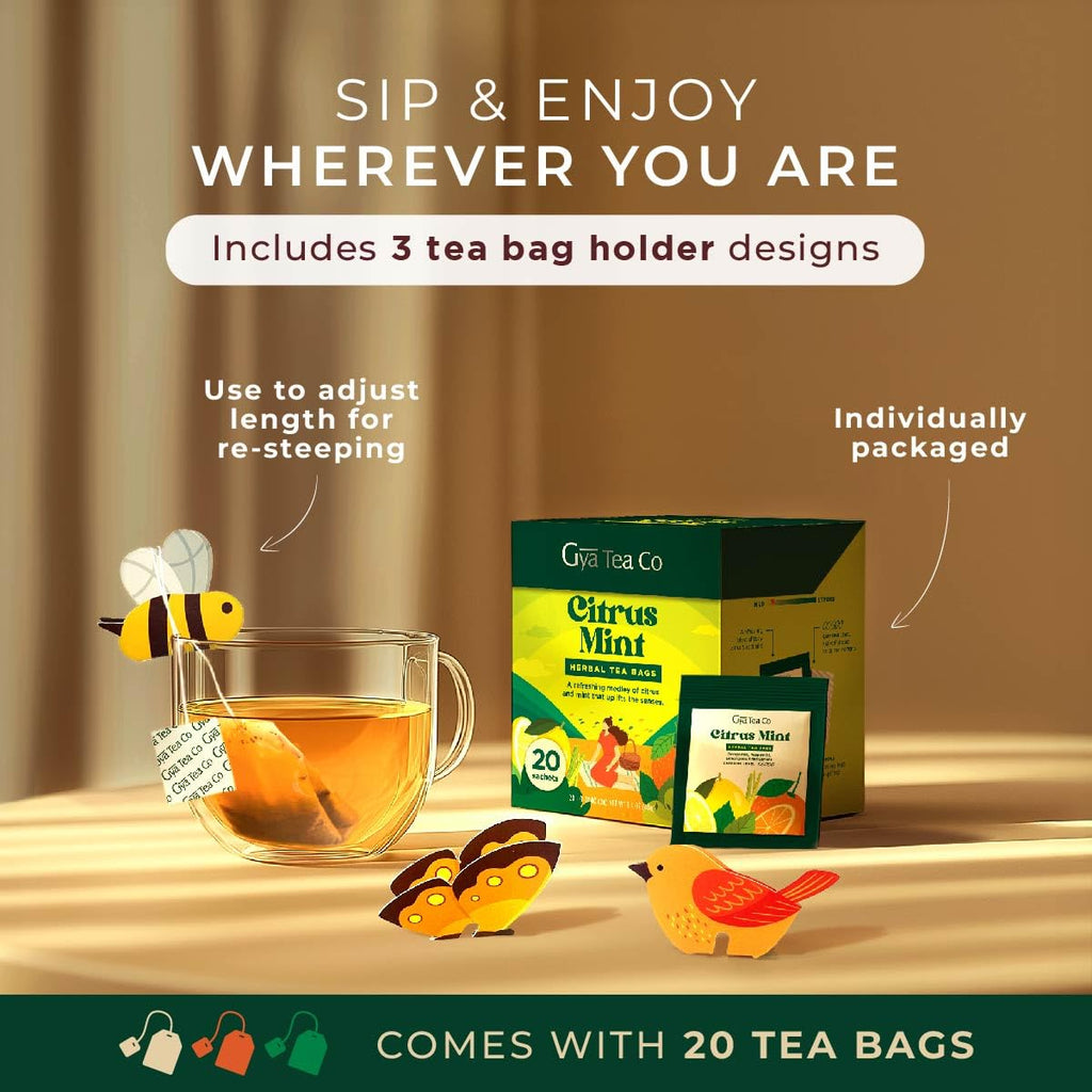 caffeine-free Citrus Mint tea