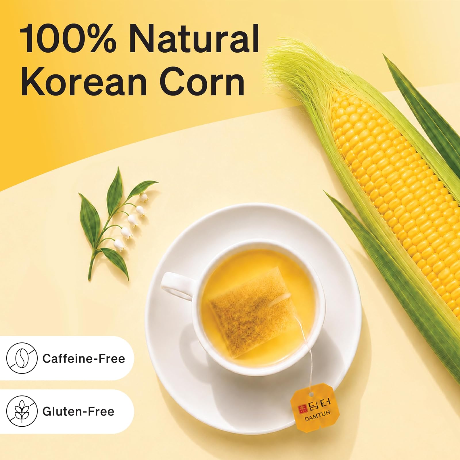 caffeine-free corn silk tea bags