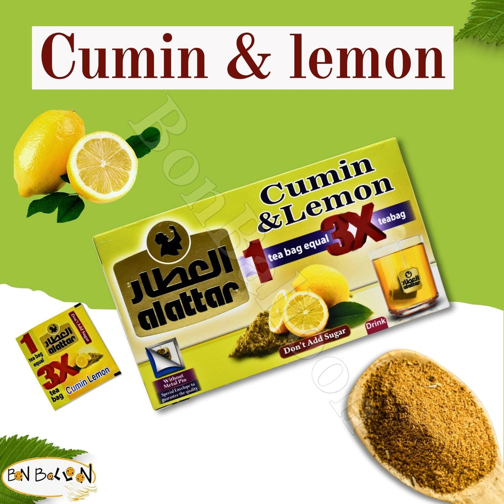 caffeine-free cumin lemon infusion