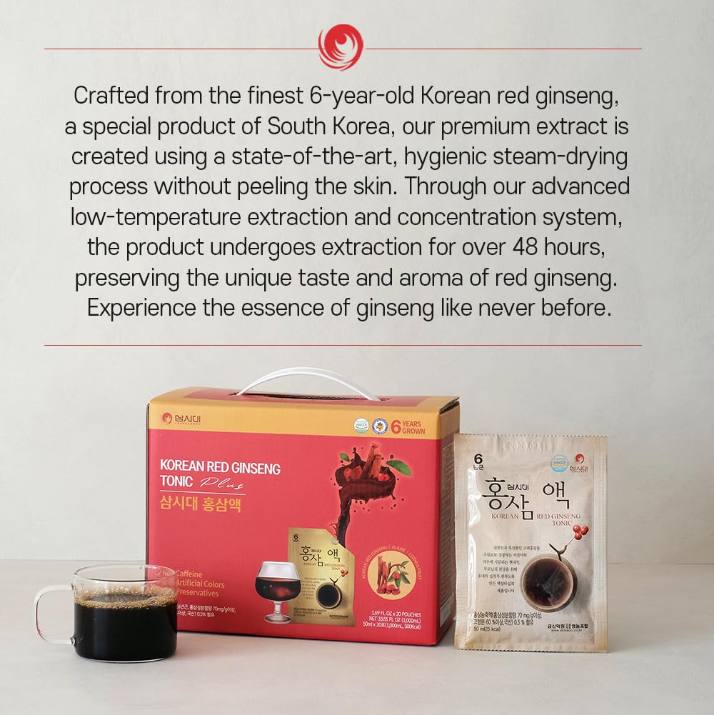 caffeine-free daily ginseng tonic