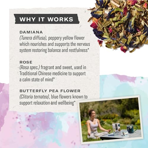 caffeine-free damiana herbal infusion