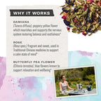 caffeine-free damiana herbal infusion