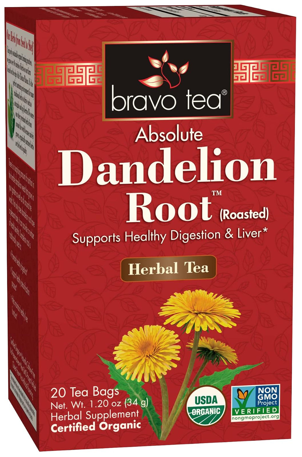 caffeine free dandelion herbal tea