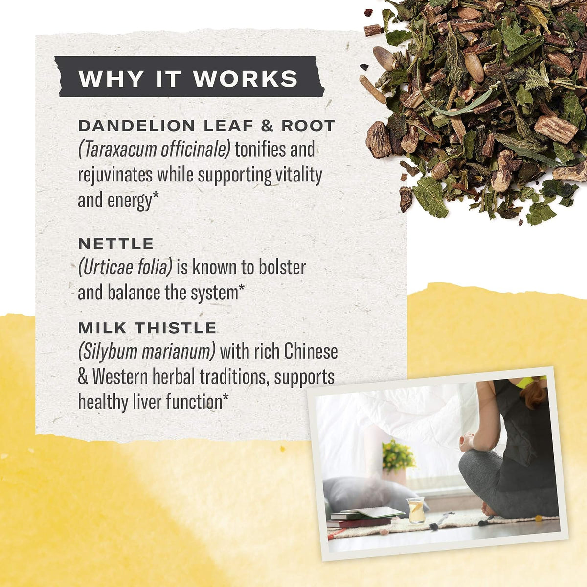 caffeine-free dandelion herbal tea