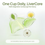 caffeine-free dandelion leaf infusion