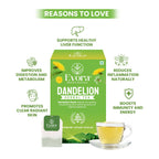 caffeine-free dandelion root infusion