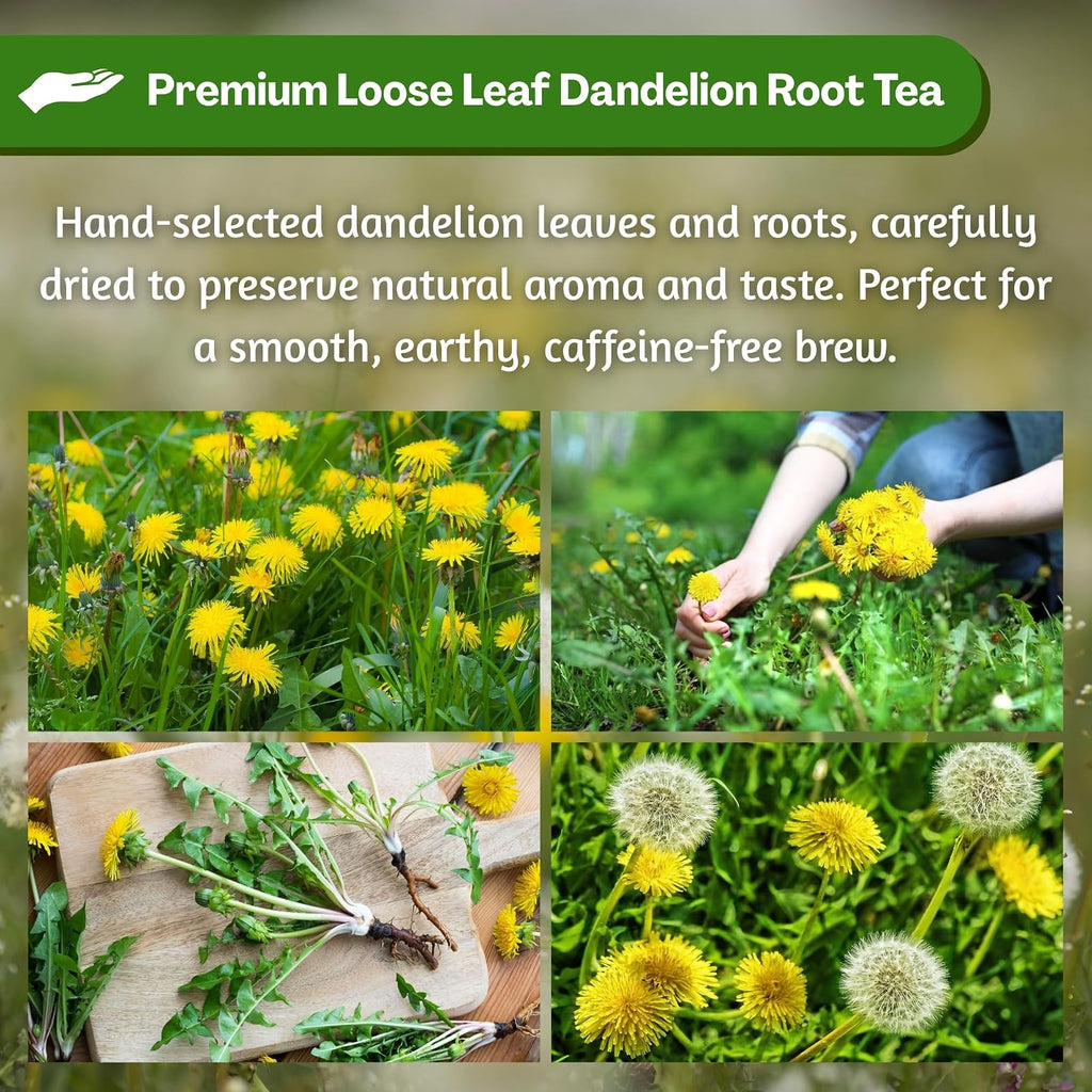 caffeine-free dandelion root tea