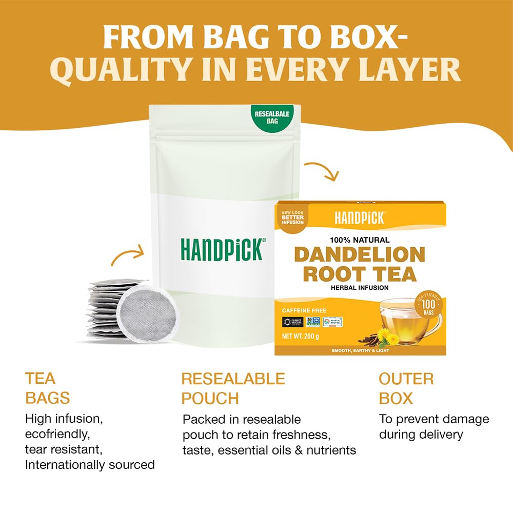 caffeine-free dandelion root tea