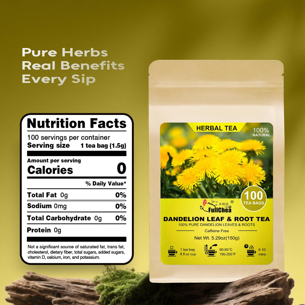 caffeine-free dandelion tea experience