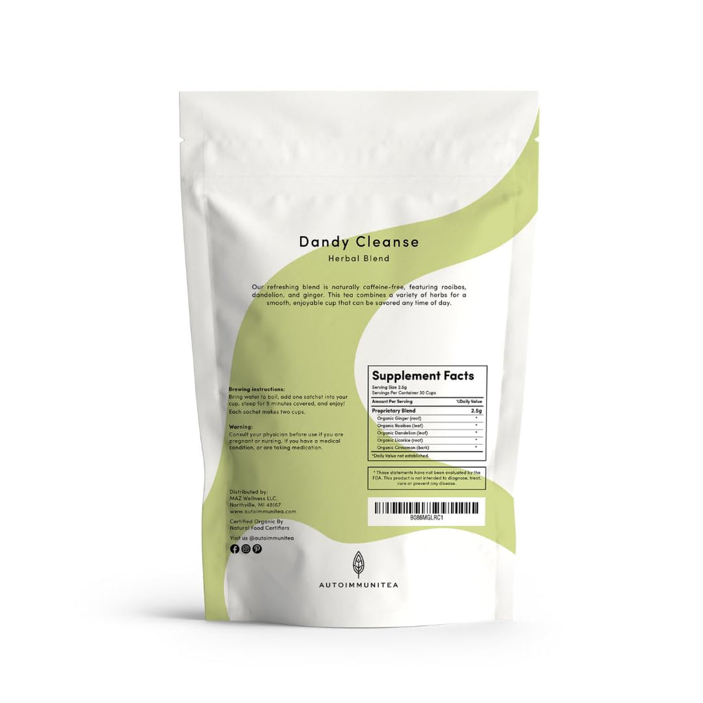 caffeine-free dandelion tea option