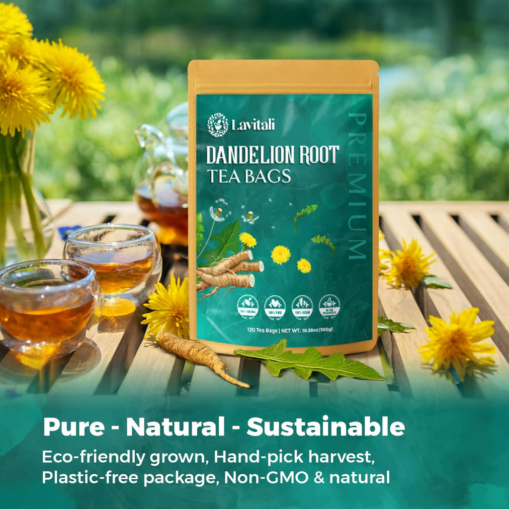 caffeine-free dandelion tea option
