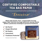 caffeine-free dark chocolate tea option