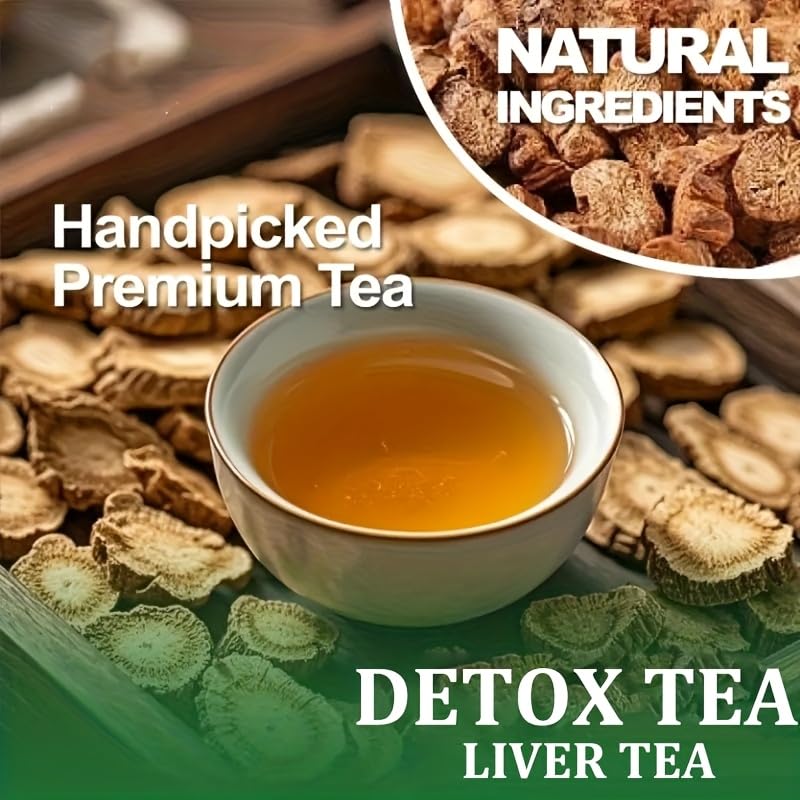 Caffeine-free detox tea blend