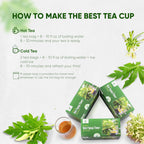 caffeine-free dried papaya flower tea