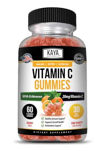 Caffeine free echinacea gummy vitamins