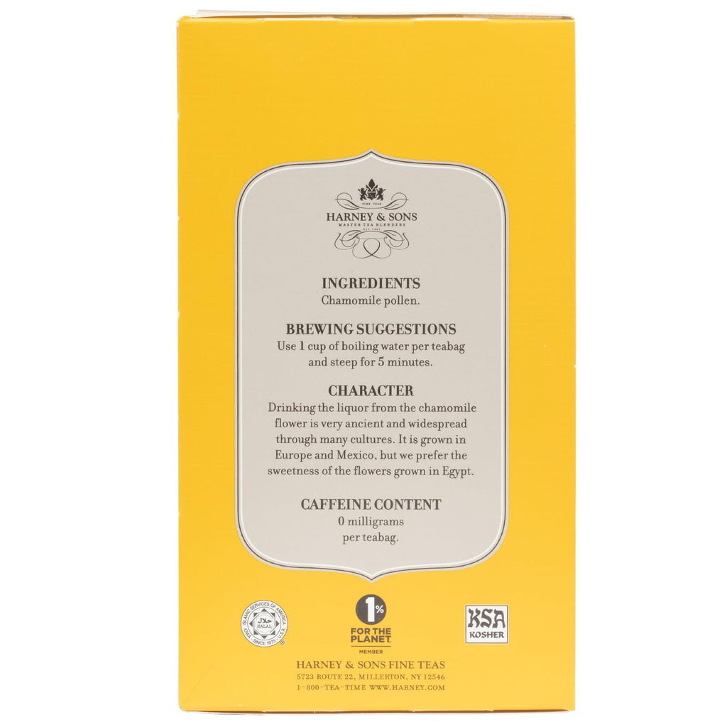 caffeine-free Egyptian chamomile blend