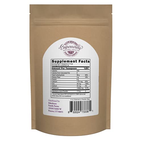 caffeine free elderberry drink