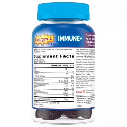 Caffeine free elderberry gummies