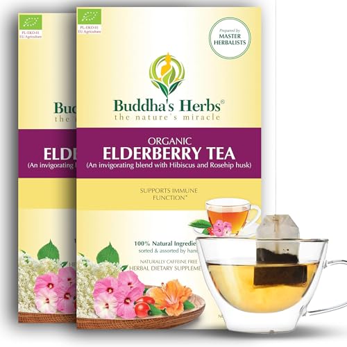 caffeine-free elderberry herbal blend
