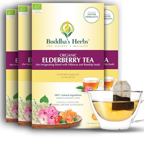caffeine-free elderberry herbal blend
