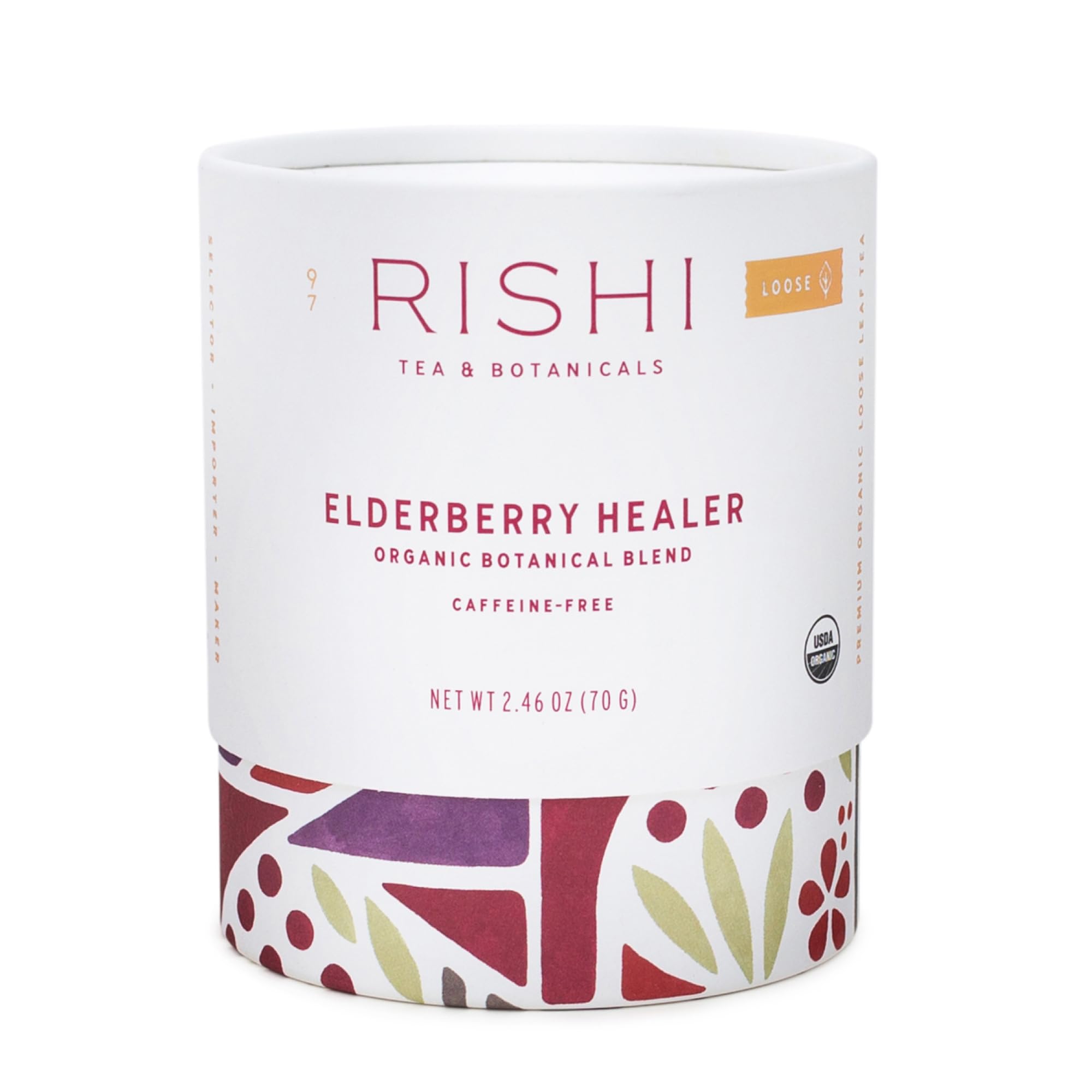 caffeine-free elderberry tea benefits