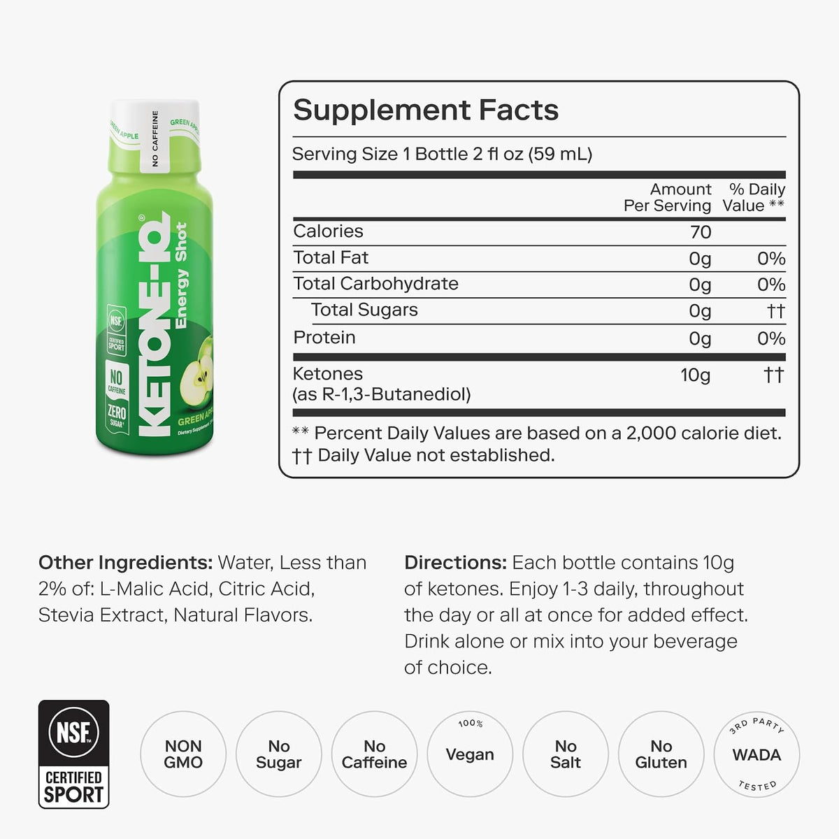 caffeine-free endurance ketone supplement