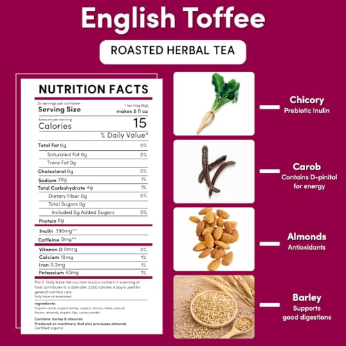 caffeine-free English Toffee tea blend