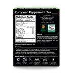 caffeine-free European peppermint tea