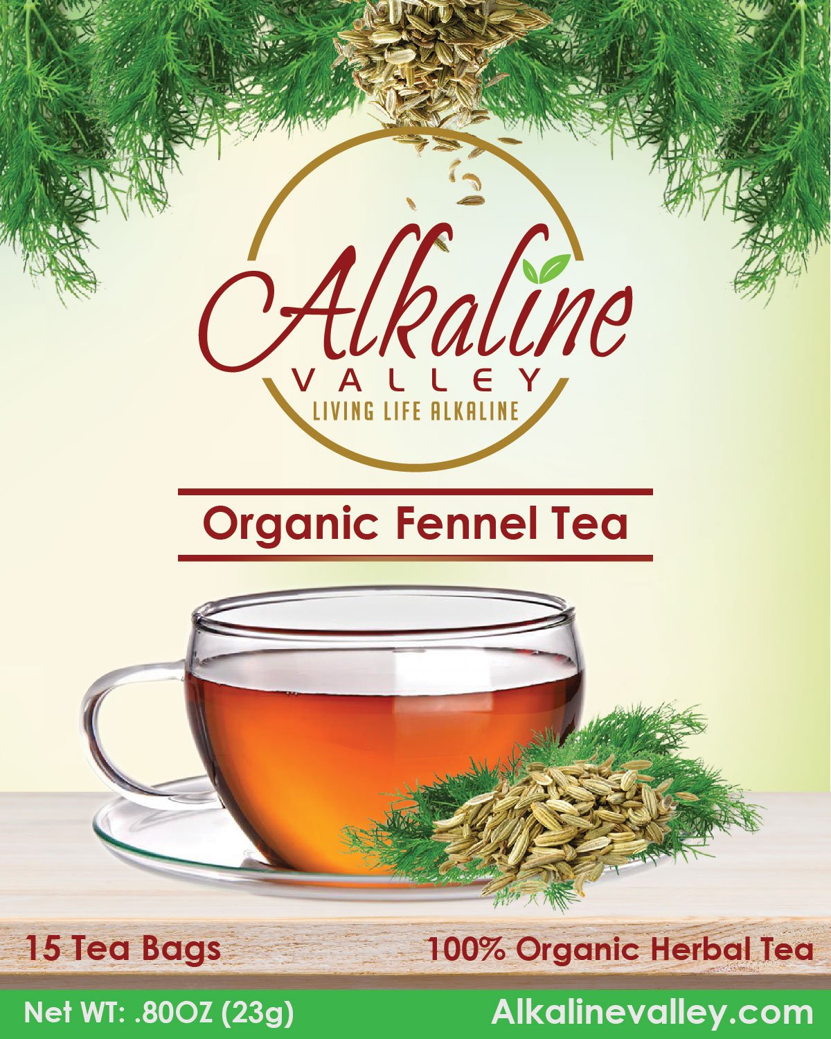 caffeine-free fennel infusion