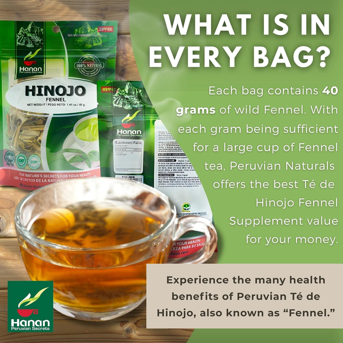 caffeine-free fennel tea blend