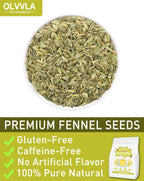 Caffeine-free fennel tea for relaxation