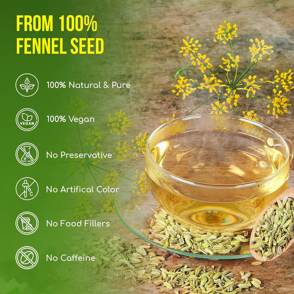 caffeine-free fennel tea option