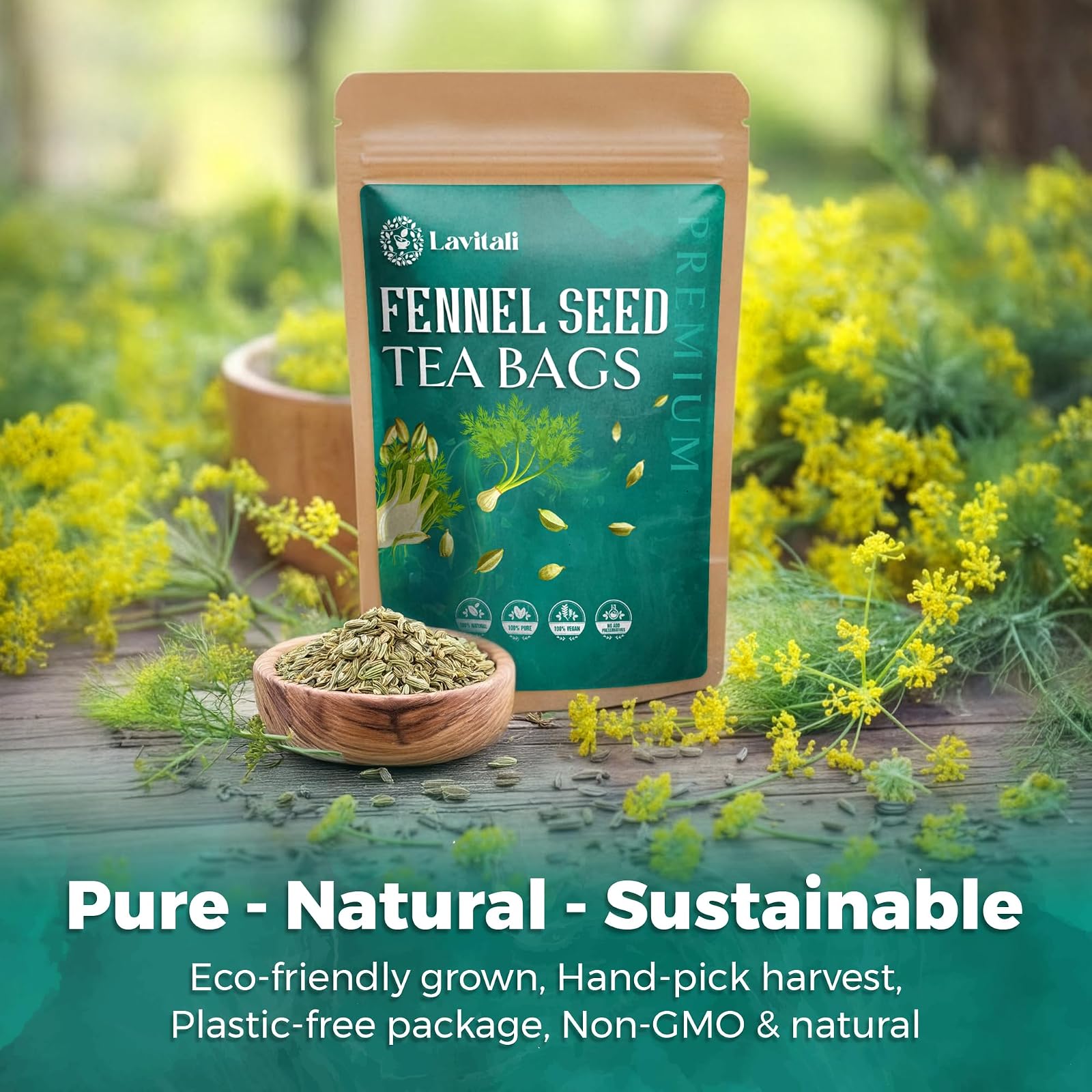 caffeine-free fennel tea