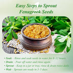 caffeine-free fenugreek herbal infusion