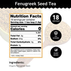 caffeine-free fenugreek seed infusion