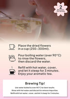 caffeine-free floral tea option