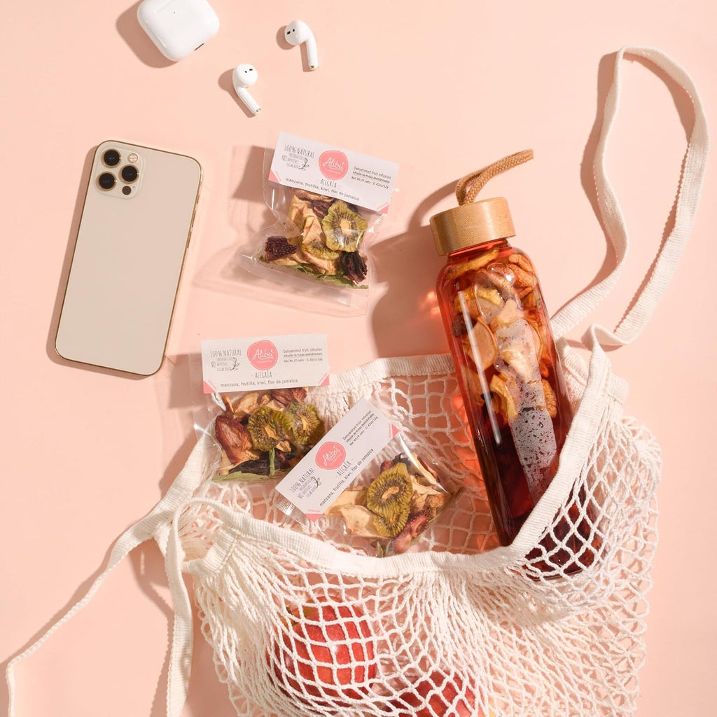 caffeine-free fruit tea infusion