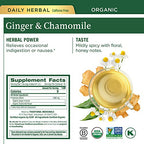 caffeine-free ginger herbal infusion