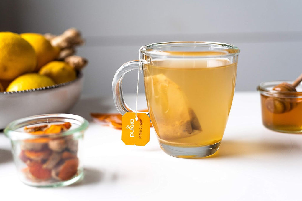 caffeine-free ginger herbal infusion