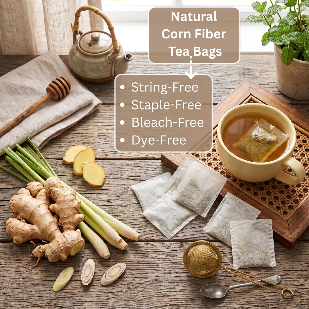 caffeine-free ginger lemongrass infusion