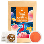 caffeine free ginger peach tea