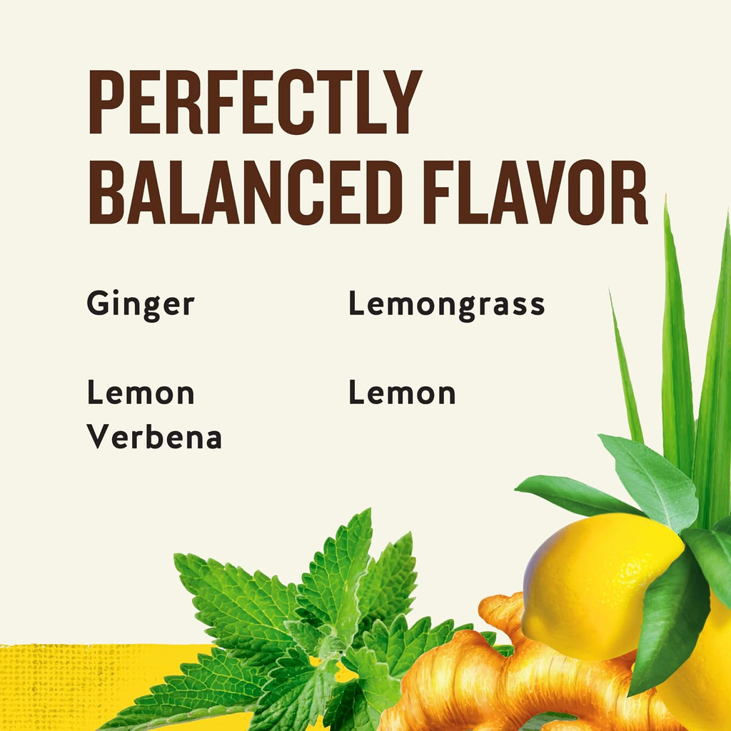 caffeine-free ginger tea bags